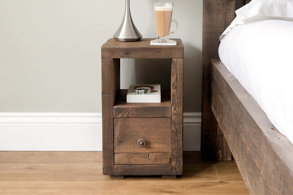 Slimline bedside drawers store