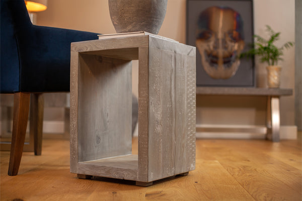Reclaimed Wood Branson Side Table | Eat Sleep Live