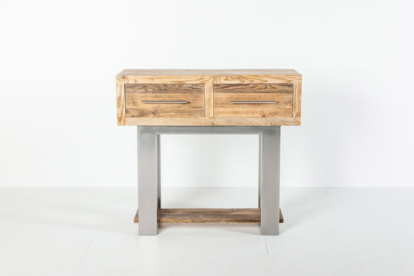 Reclaimed Rustic Wood Cavendish Console Table – Eat Sleep Live