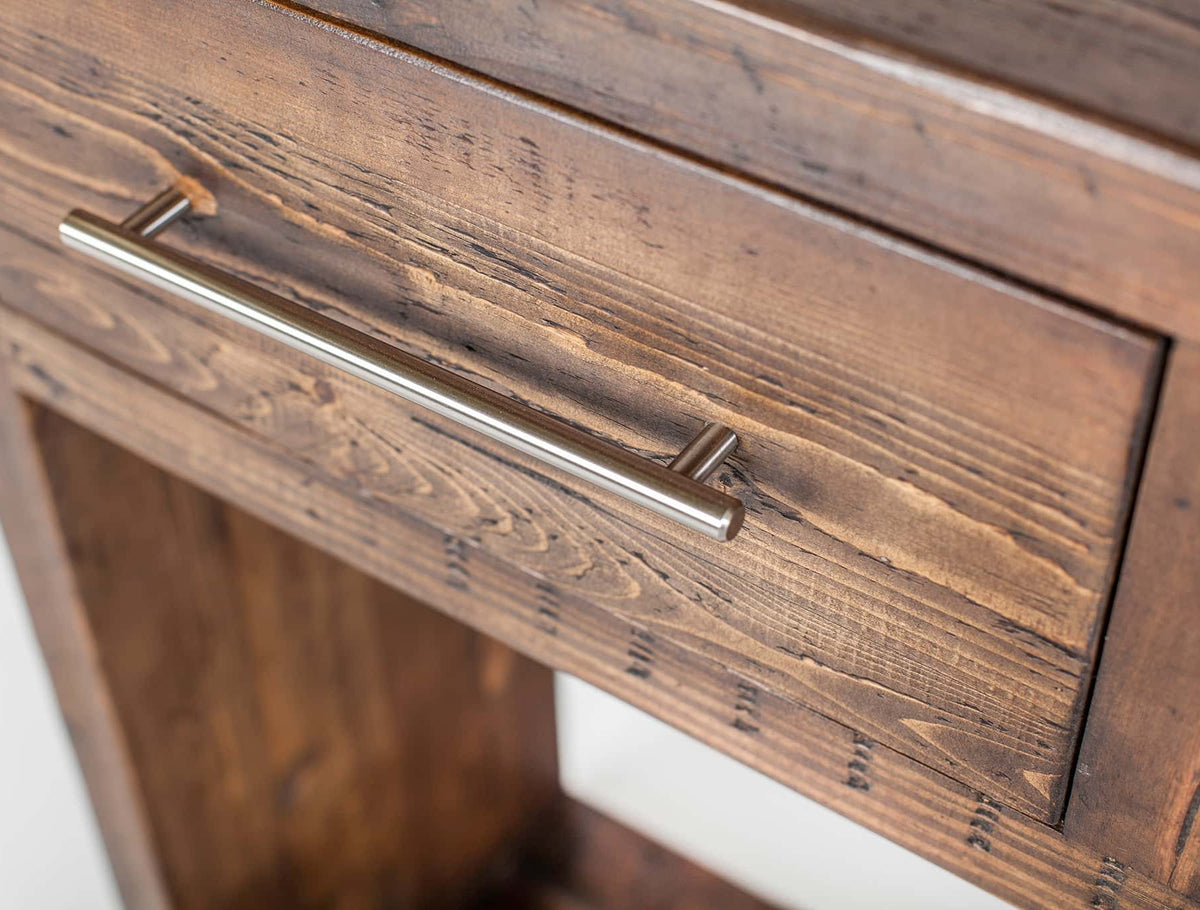 Reclaimed Rustic Wood Branson Console Table – Eat Sleep Live