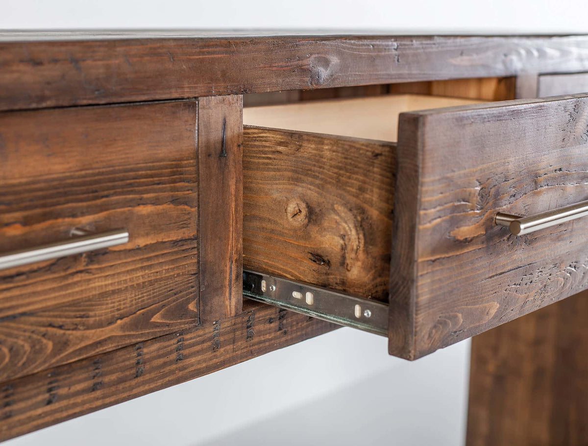 Reclaimed Rustic Wood Branson Console Table – Eat Sleep Live