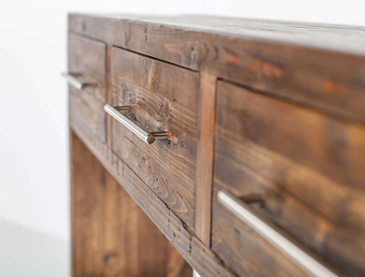 Reclaimed Rustic Wood Branson Console Table – Eat Sleep Live