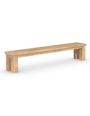 Reclaimed Rustic Wood Hudson Bench – Eat Sleep Live